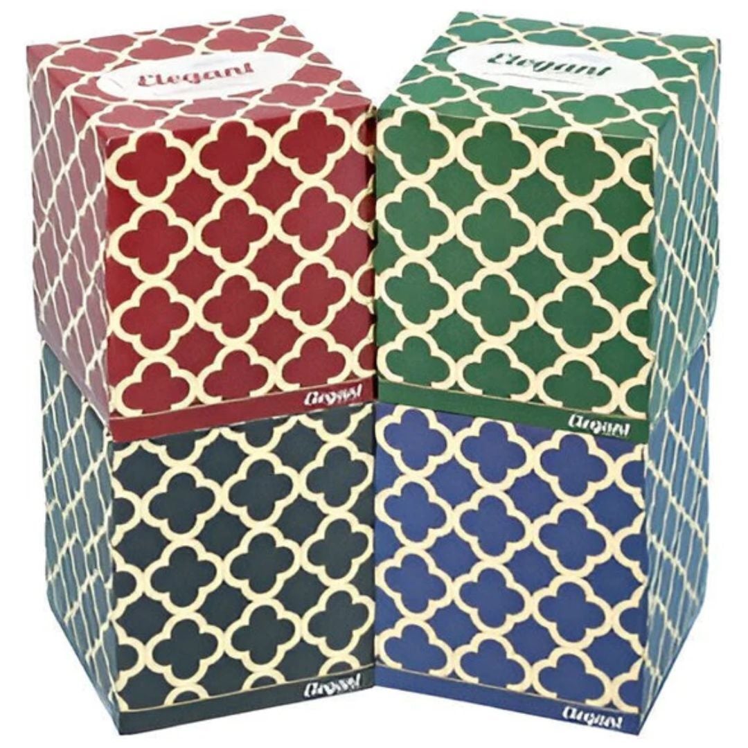 ELEGANT #36085 CUBE FACIAL TISSUE – Universal Wholesale
