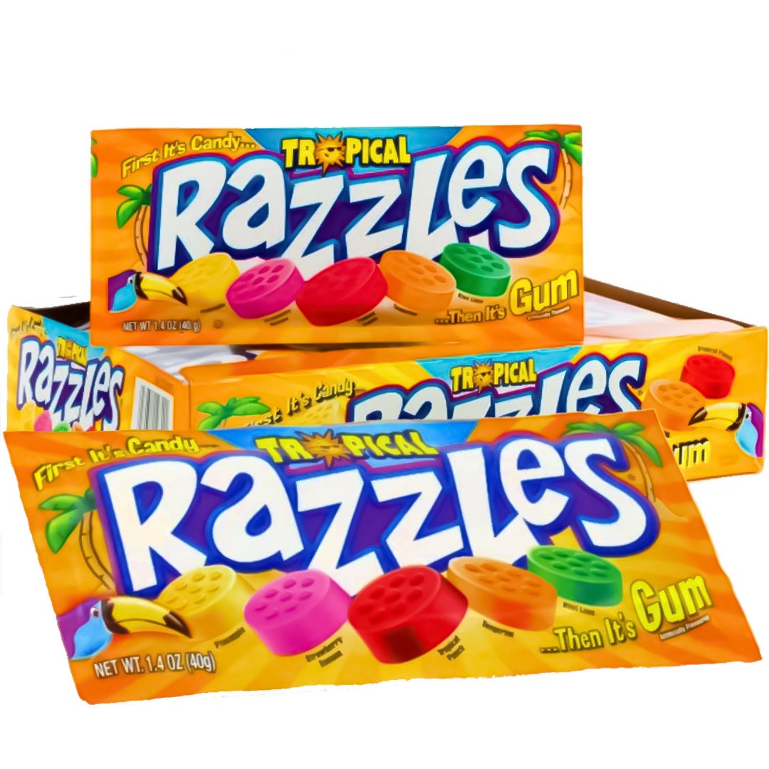 RAZZLES CANDY #829 TROPICAL – Universal Wholesale