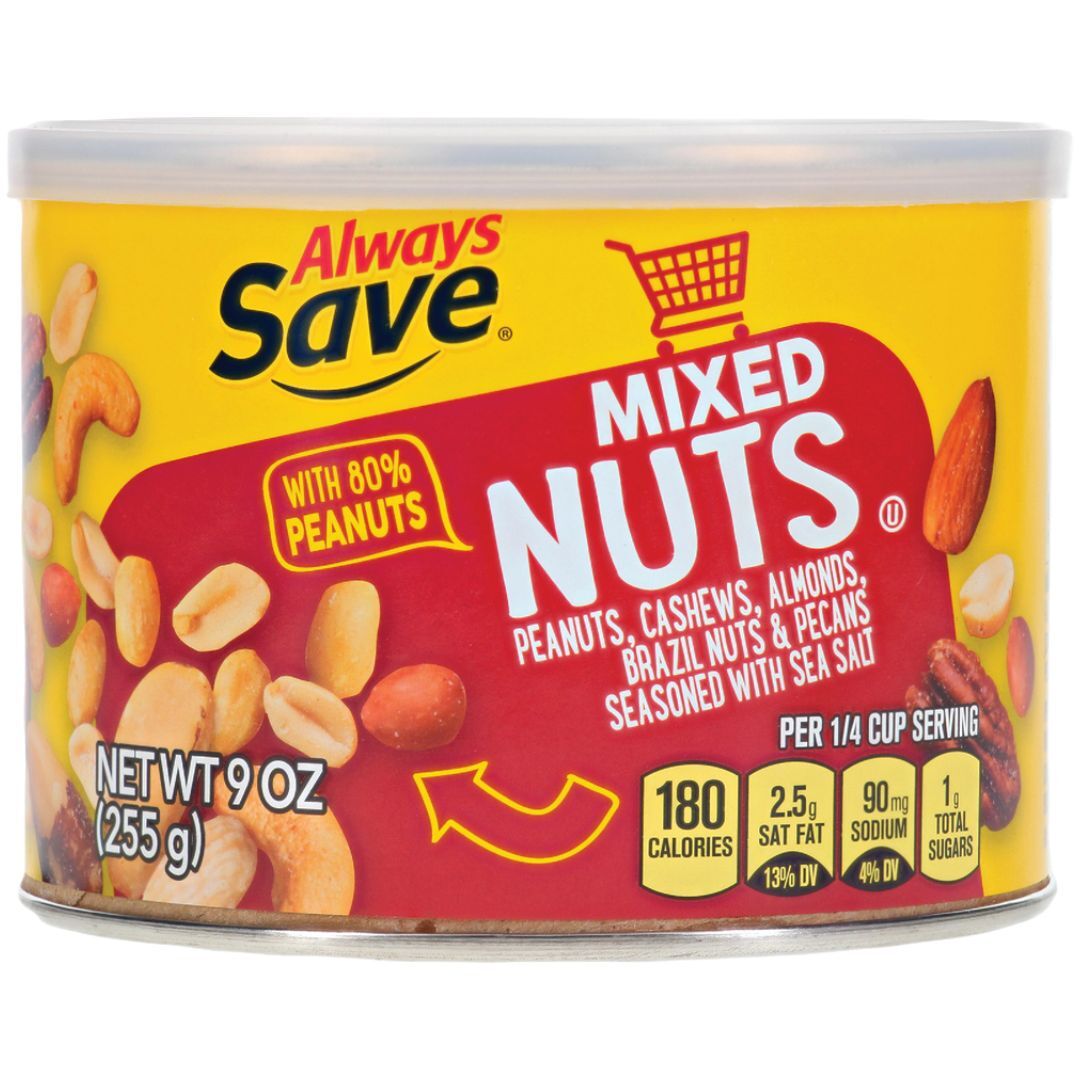 AL SAVE #0388 MIXED NUTS W/PEANUT – Universal Wholesale