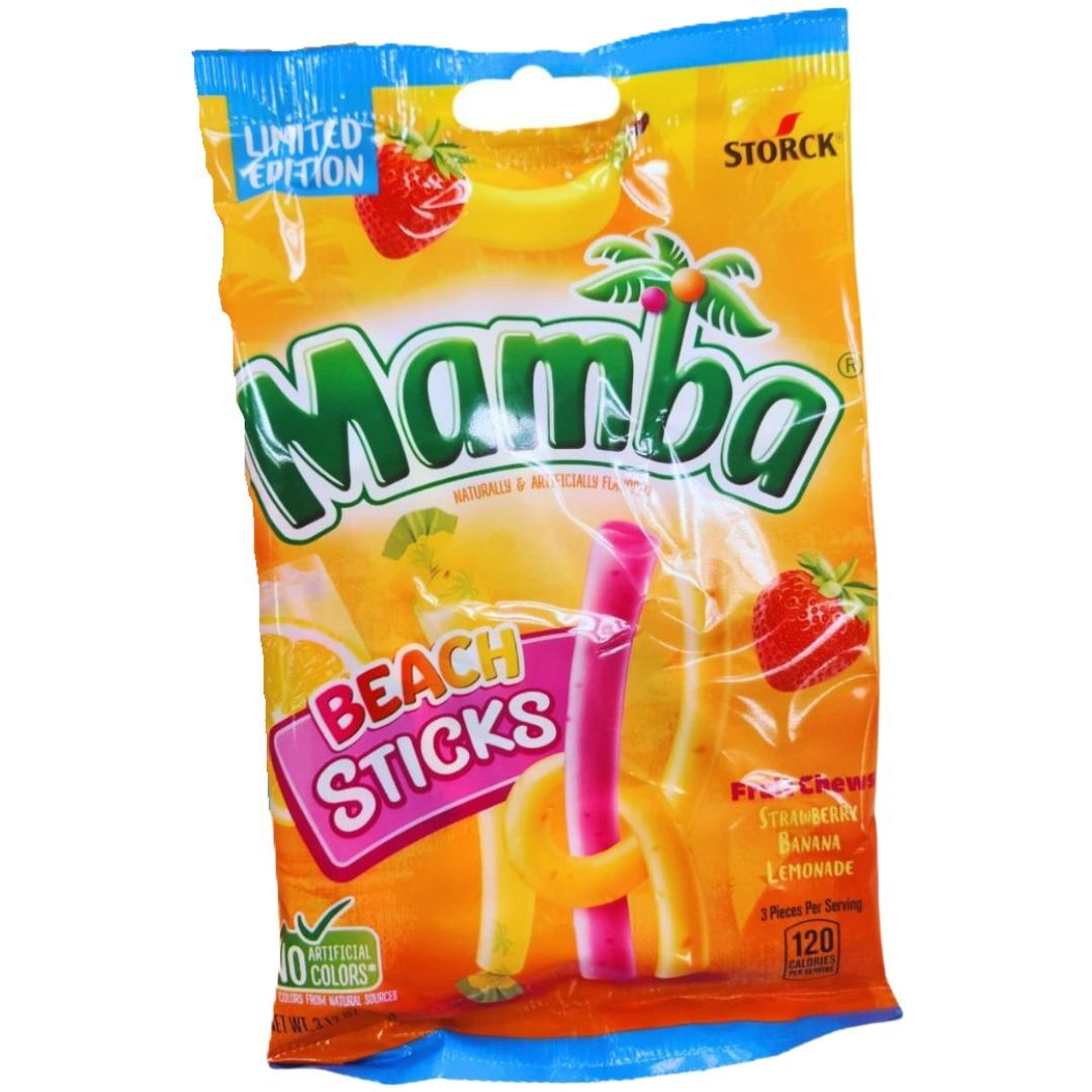 MAMBA BEACH STICKS #11888 FRUIT CHEW – Universal Wholesale