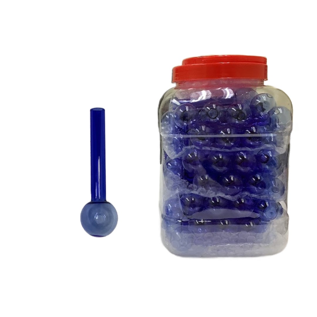 GLASS BALL PIPE #55765LB TRANSPARENT IN A JAR – Universal Wholesale