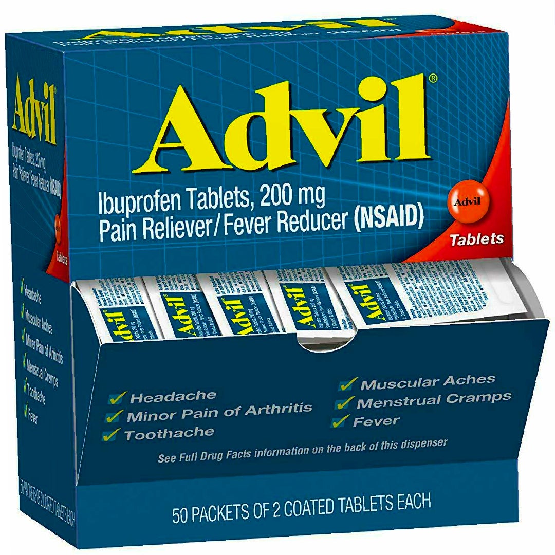 ADVIL REGULAR IBUPROFEN PAIN RELIEVER – Universal Wholesale