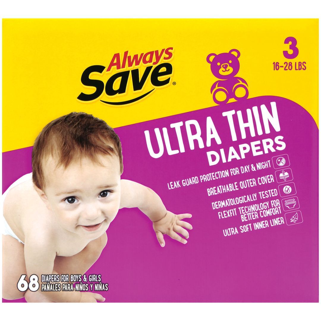 AL SAVE #4420 BABY DIAPERS #3 ULTRA THIN – Universal Wholesale