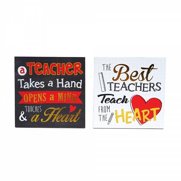 TH232* TEACHER APPRECIATION TABLE PLAGUE – Universal Wholesale