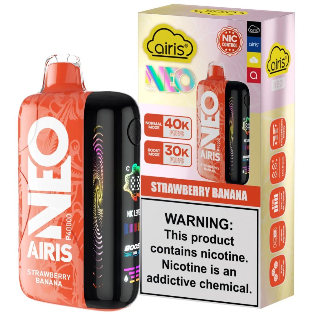 NEO STRAWBERRY BANANA DISPOSABLE VAPE – Universal Wholesale