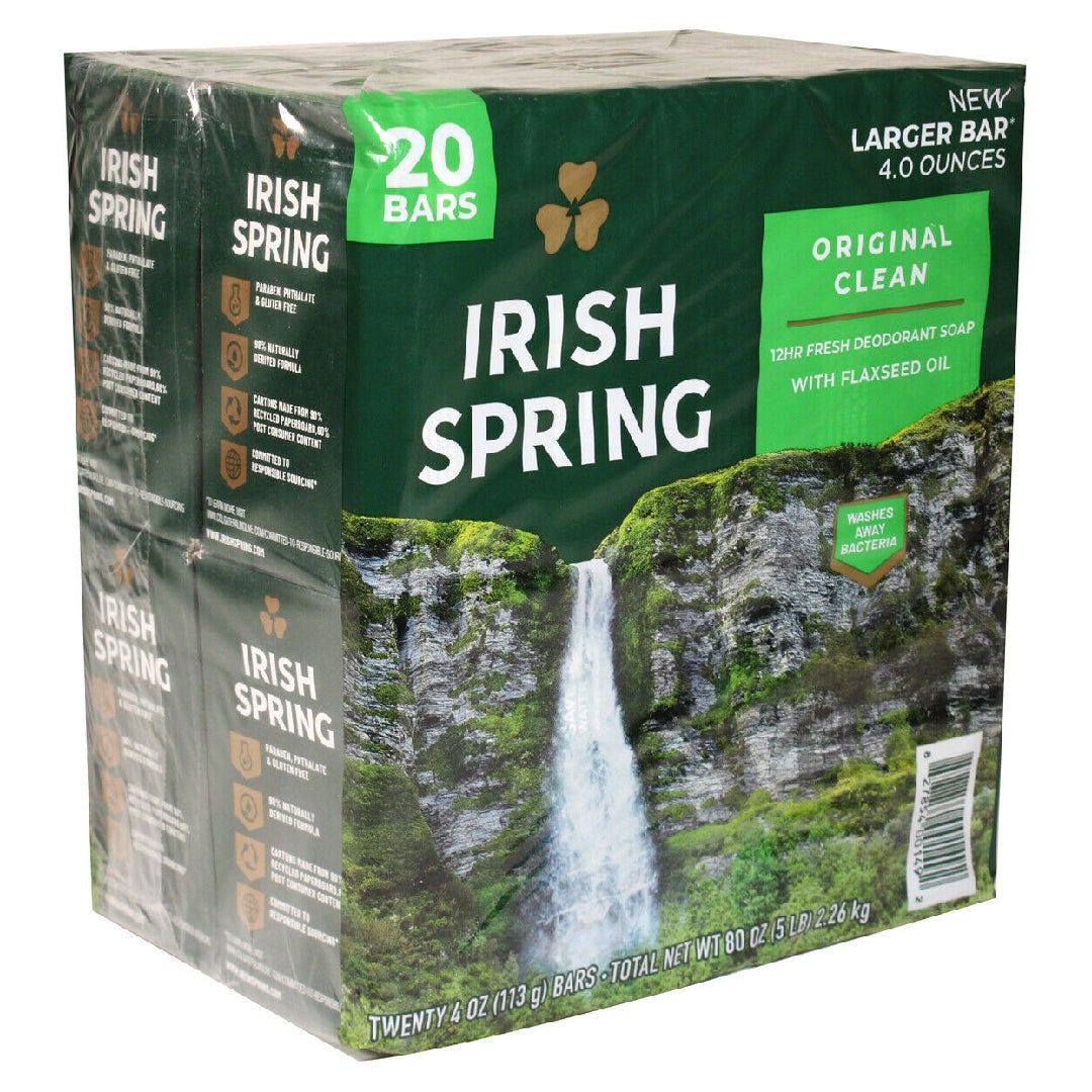 IRISH SPRING BAR SOAP #00149 ORIGINAL CLEAN – Universal Wholesale