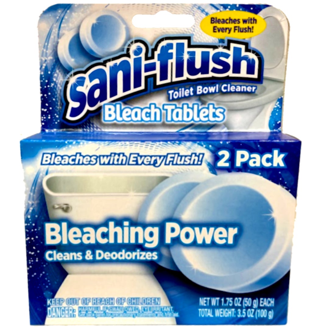 SANI-FLUSH #39596 BLEACH TABLETS TOILET BOWL CLEAN – Universal Wholesale