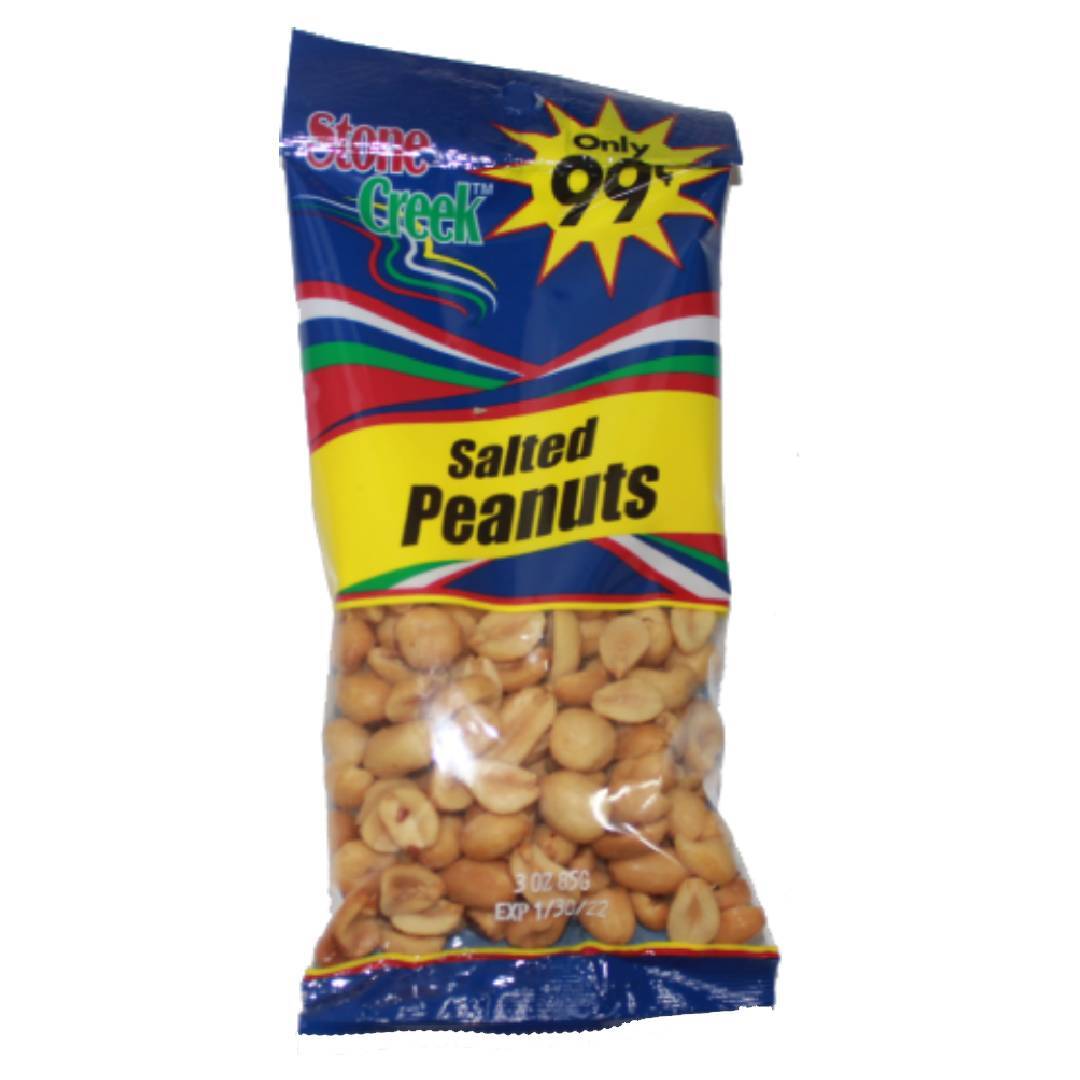 STONE CREEK NUTS #SC9908 SALTED PEANUTS – Universal Wholesale